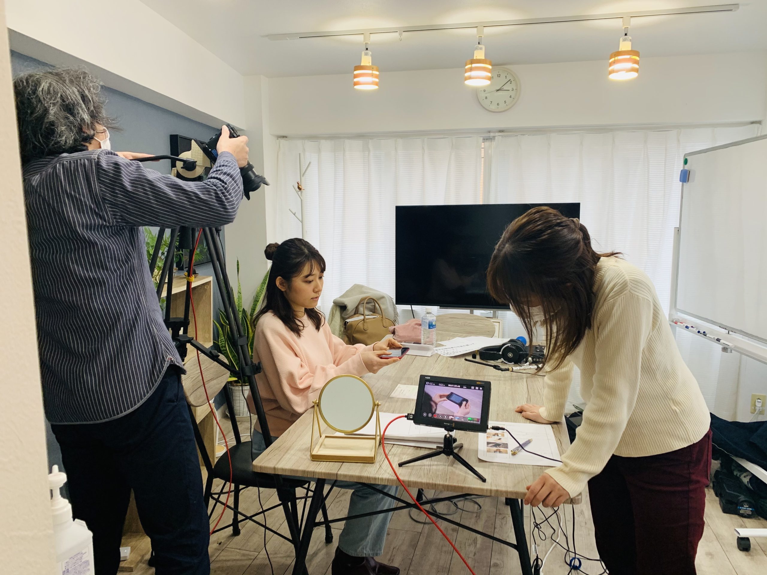 DenHo（デンホー）CM動画第3弾の制作風景 - OCR-Lab